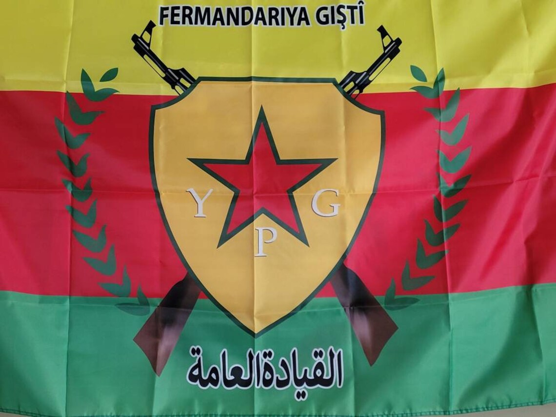 YPG YPJ 3x5ft Flagge Banner kurdische Rojava | Etsy