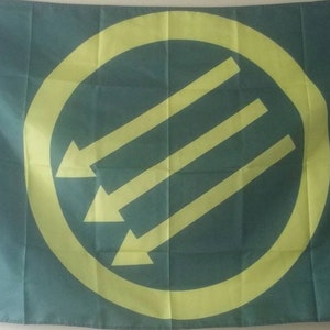 Three Arrows 10 Antifa 3x5Ft Flag Banner Anti-fascism | Etsy