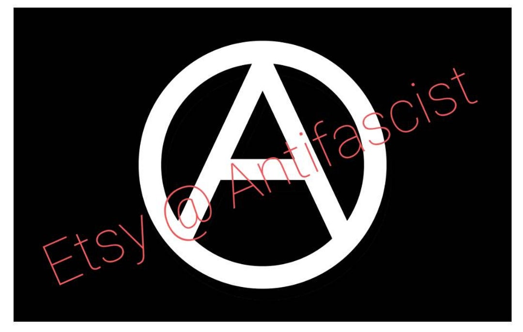Anarchy Anarchist (4) Flag Banner 3x5ft Antifa Antifascist Anarchism - Etsy