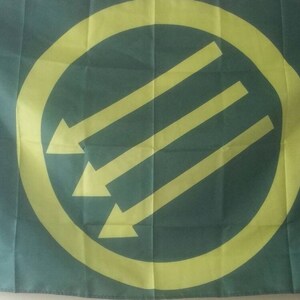 Three Arrows (10) Antifa 3x5ft Flag Banner Anti-fascism Anti-fascist ...