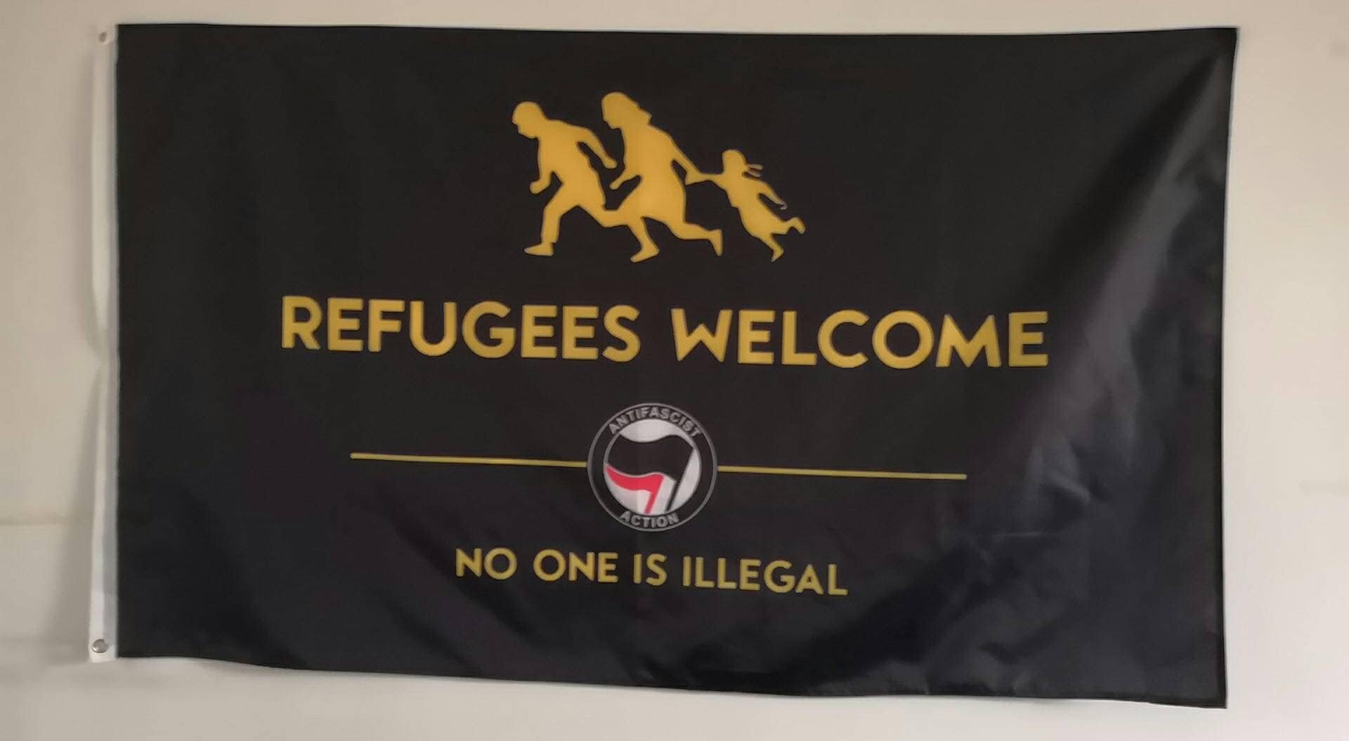 Refugees Welcome (2) - No One is Illegal Antifascist Action Antifa ...