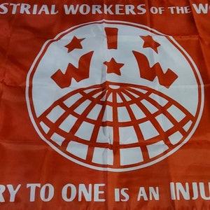 Industrial Workers of the World 3x5ft Flag Banner (1) Syndicalist ...