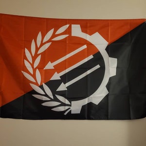 Three Arrows 14 Antifa 3x5ft Flag Banner Anti-fascism - Etsy