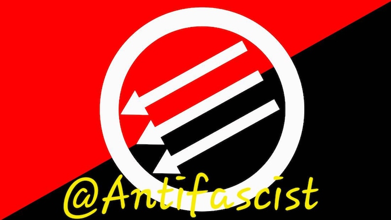 Buy Three Arrows 6 Antifa 3x5ft Flag Banner Anti-fascism Anti-fascist ...