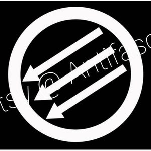 Three Arrows (8) Antifa 3x5ft Flag Banner Anti-fascism Anti-fascist ...