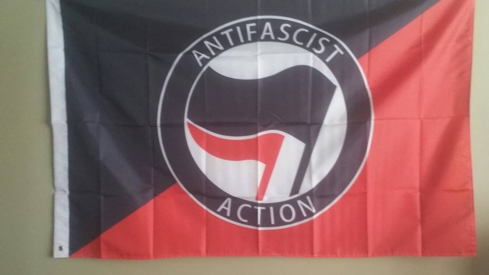 Antifascist Action Flag Banner 7 3x5ft Antifa | Etsy