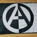 Anarcho-pacifism 1 Flag Banner Anarcho-pacifist Pacifism Antifa ...