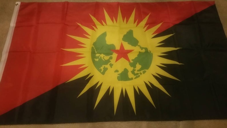 Anarchy Anarchist Revolutionary Flag / Banner 3 3x5FT Antifa | Etsy