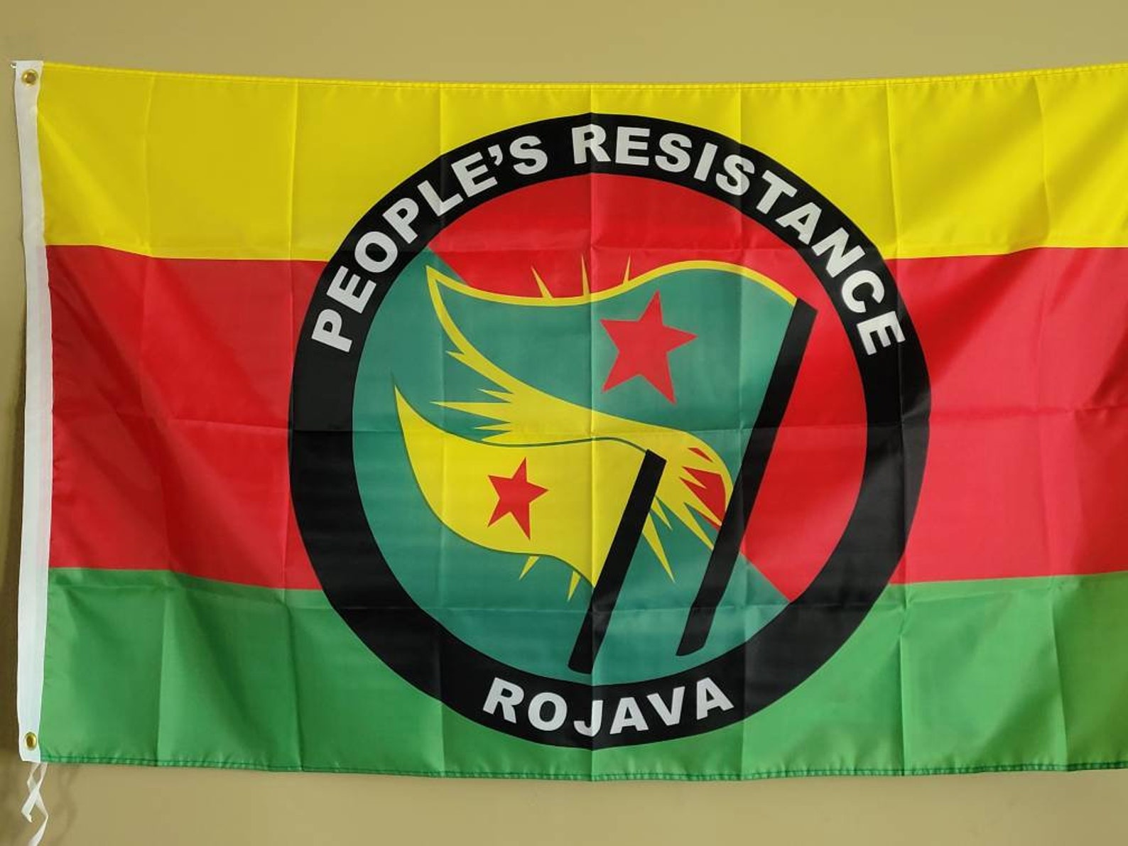 People's Resistance Rojava YPJ YPG 3x5Ft Flag Banner | Etsy
