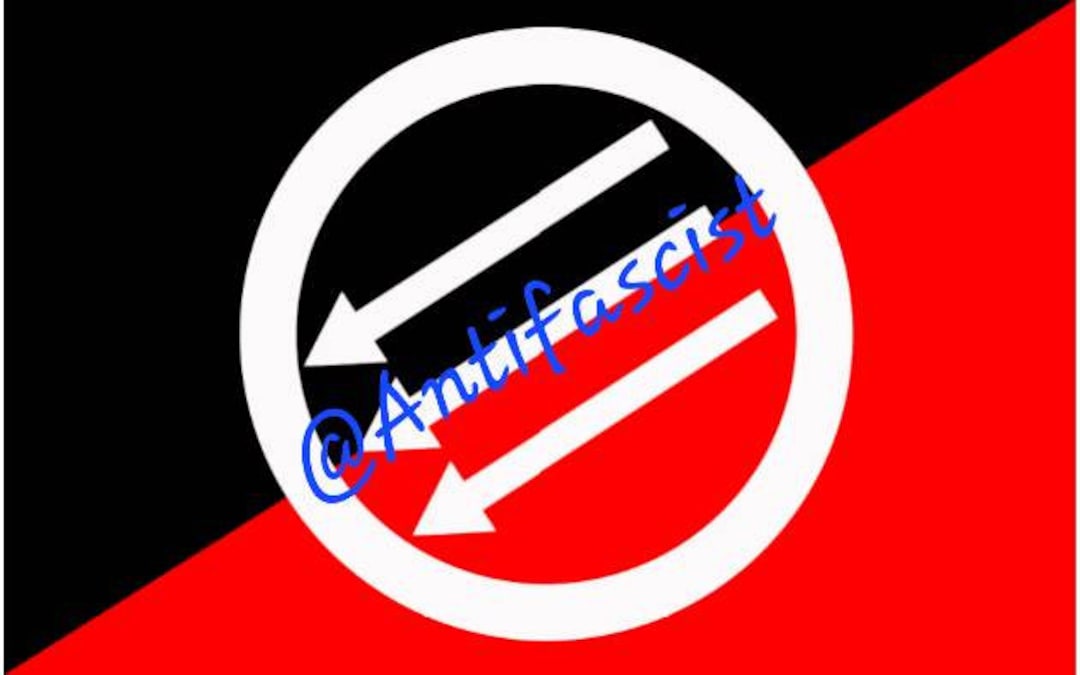 Three Arrows (9) Antifa 3x5ft Flag Banner Anti-fascism Anti-fascist ...