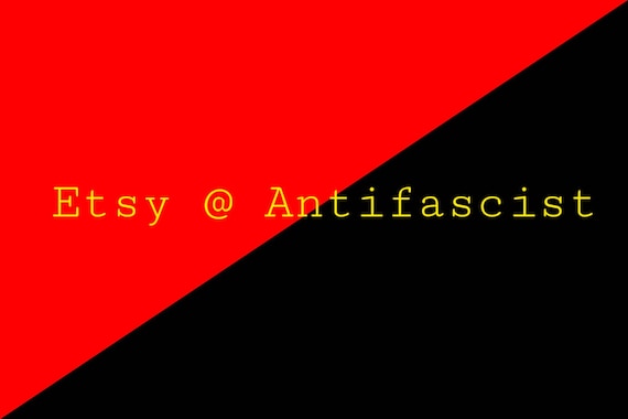 Anarchy Anarchist 1 Flag Banner 3X5FT Antifascist Antifa | Etsy