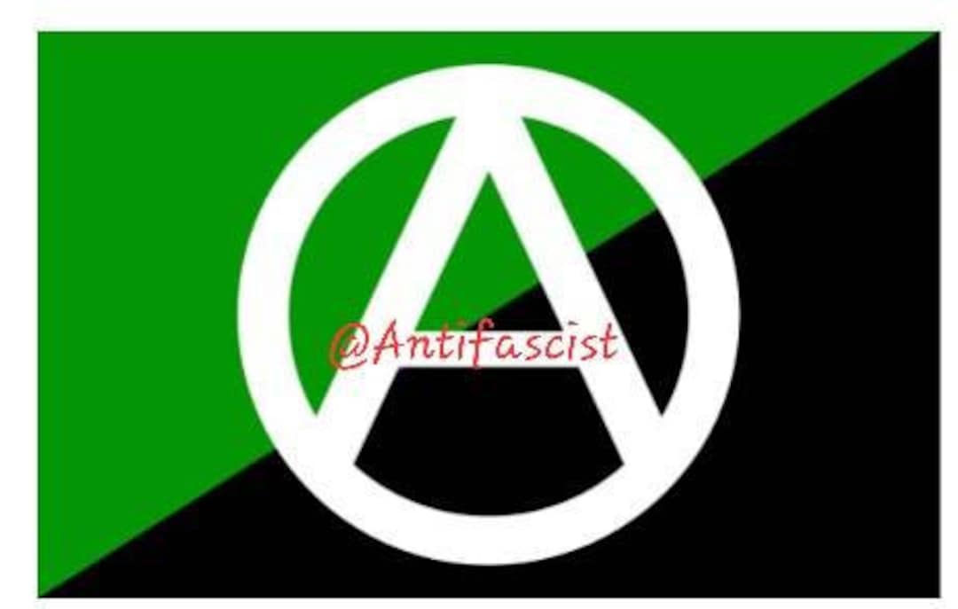 Green Anarchy (2) Flag Banner 3x5ft Anarcho-primitivism Eco Anarchism ...