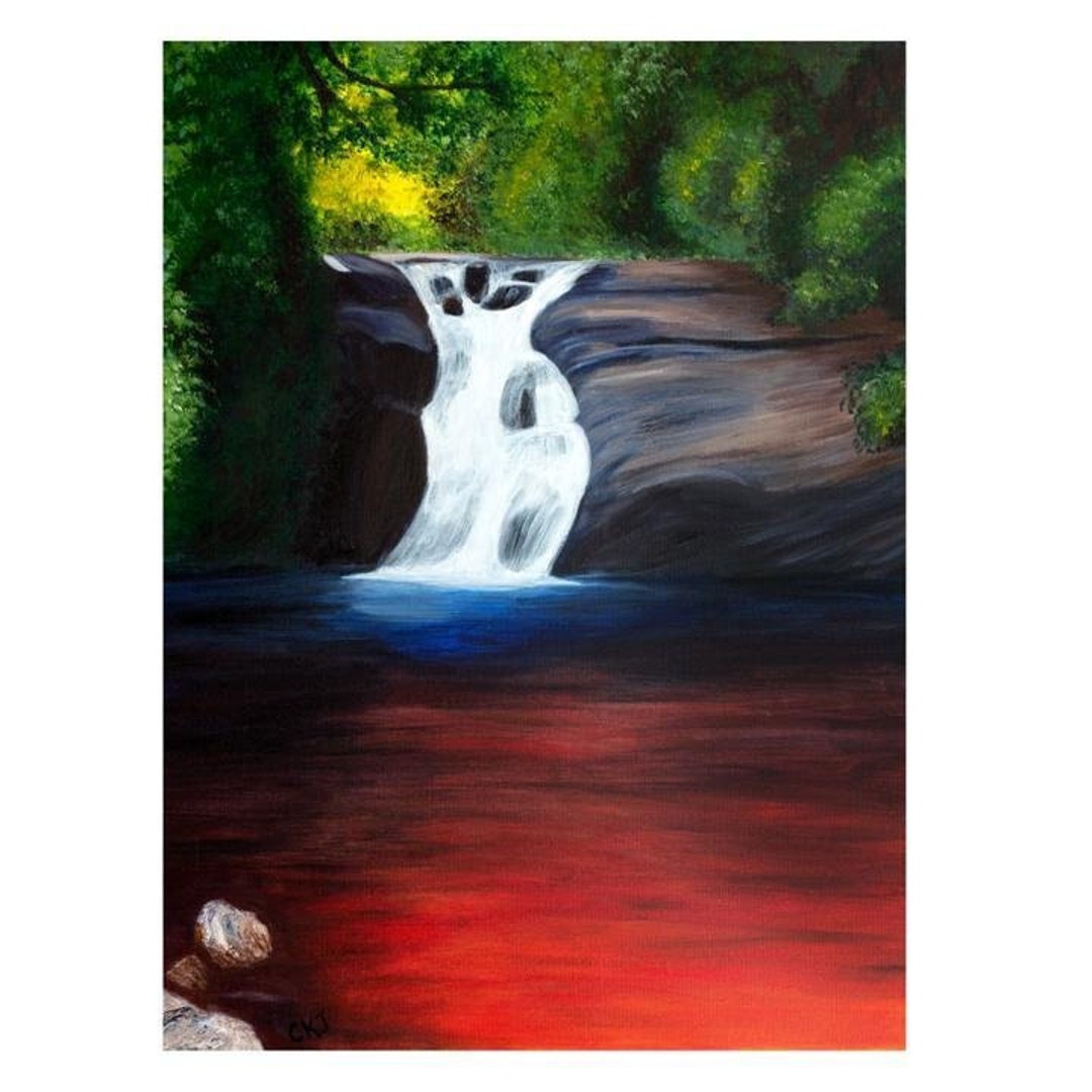Singley's Falls, Overflow Creek - Fine Art Print - Etsy