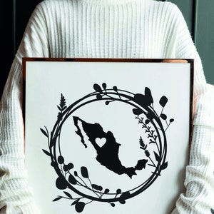 Mexico Digital File Svg Png Dxf Eps, Cut File for Silhouette and Cricut ...