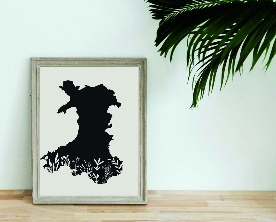 Wales Digital File Svg Cut File for Silhouette and Cricut - Etsy