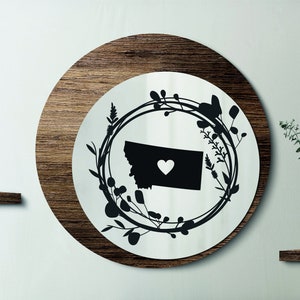 Montana State Digital File Svg Png Dxf Eps Cut File for - Etsy