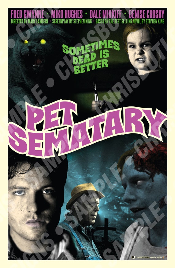 Pet Sematary 1989 Poster