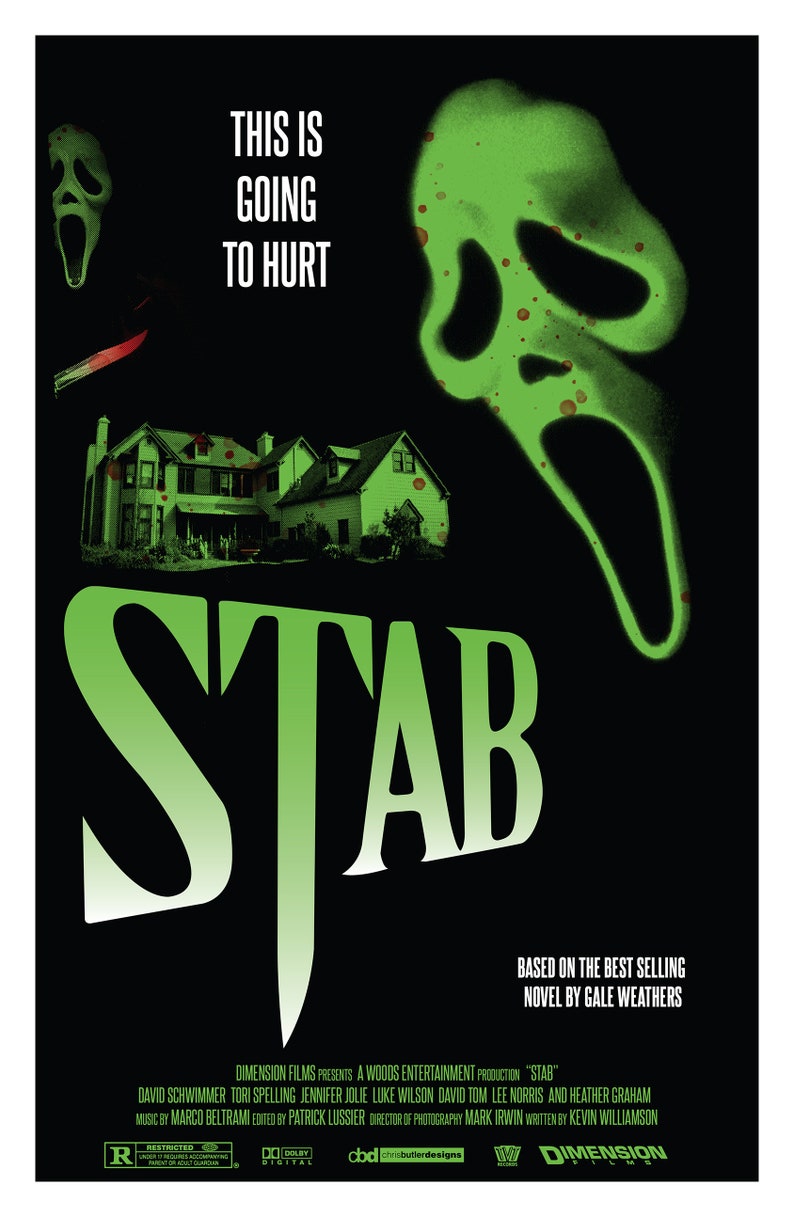 Stab 11x17 Movie Poster | Etsy