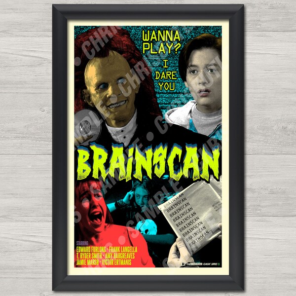 Brainscan Movie Poster - Etsy