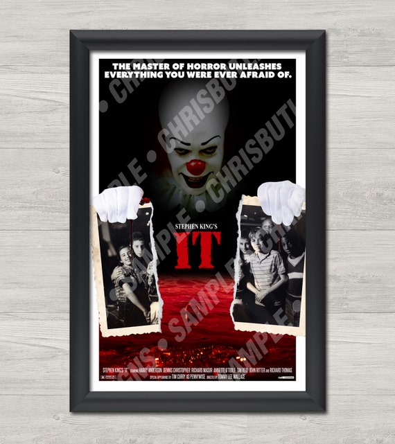 IT 1990 Design 2 11x17 Movie Poster - Etsy