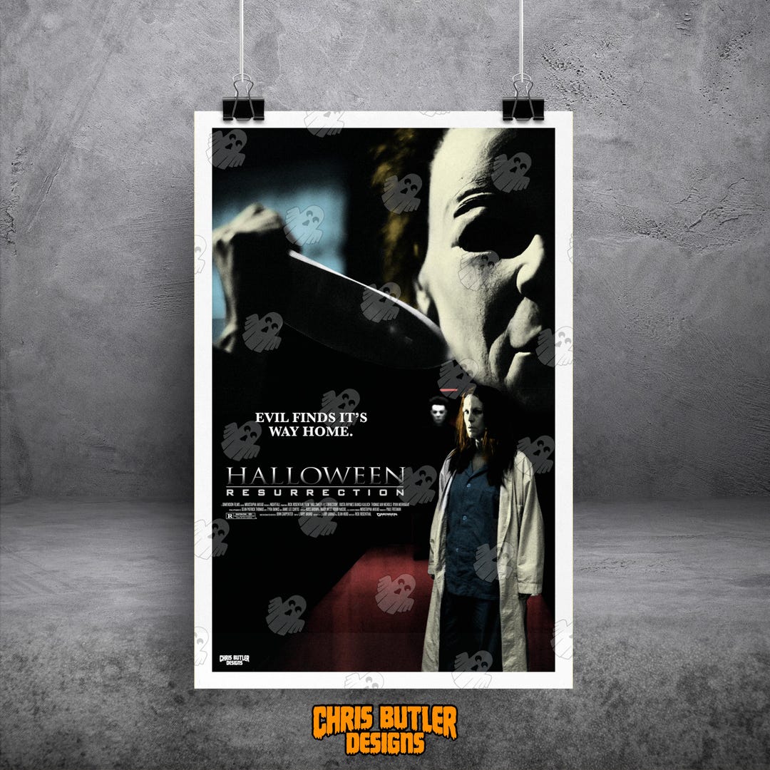 Halloween Resurrection 11x17 Movie Poster - Etsy