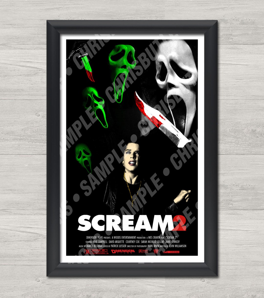 Scream 2 11x17 Movie Poster - Etsy