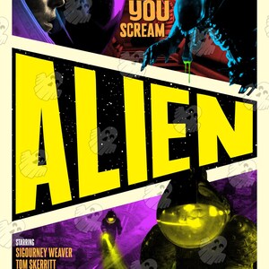 Alien (classic Series) 11x17 Movie Poster - Etsy