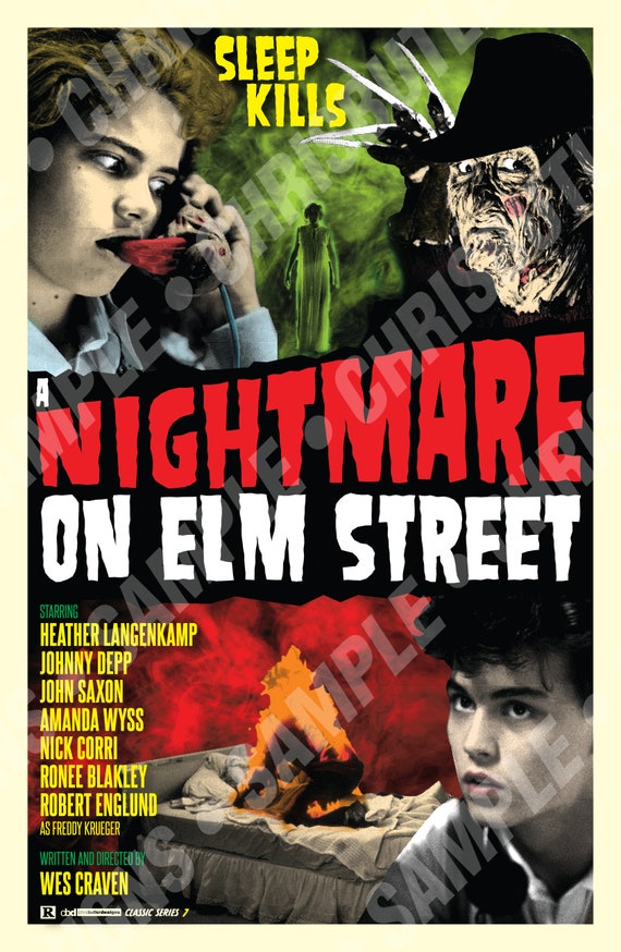 Nightmare On Elm Street 1 Poster