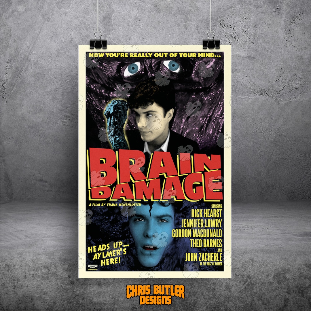 Brain Damage (classic Series) 11x17 Movie Poster - Etsy
