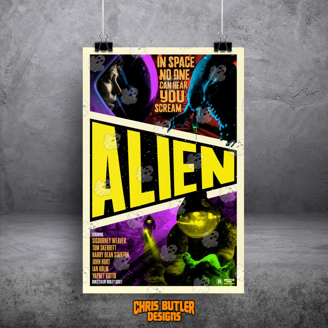Alien (classic Series) 11x17 Movie Poster - Etsy