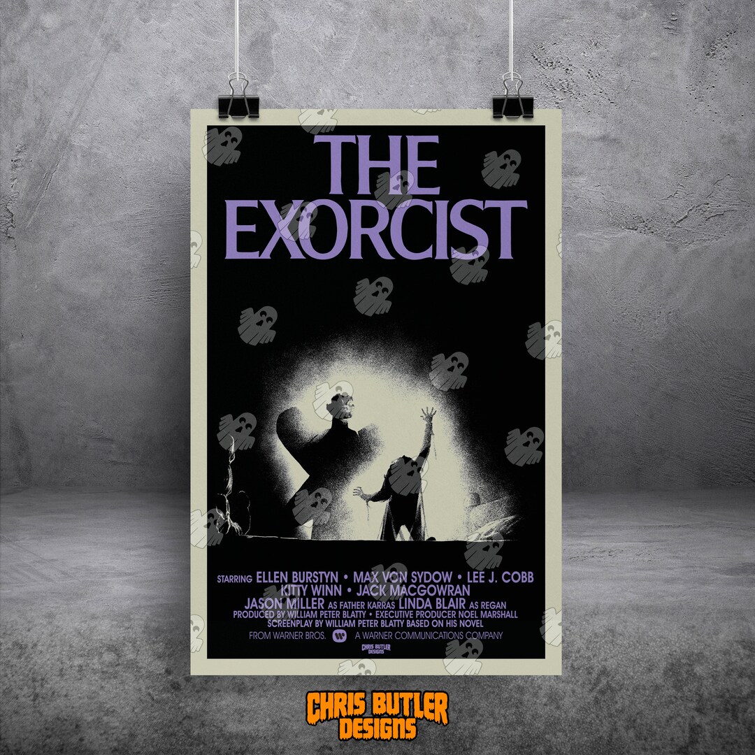 The Exorcist 11x17 Movie Poster - Etsy