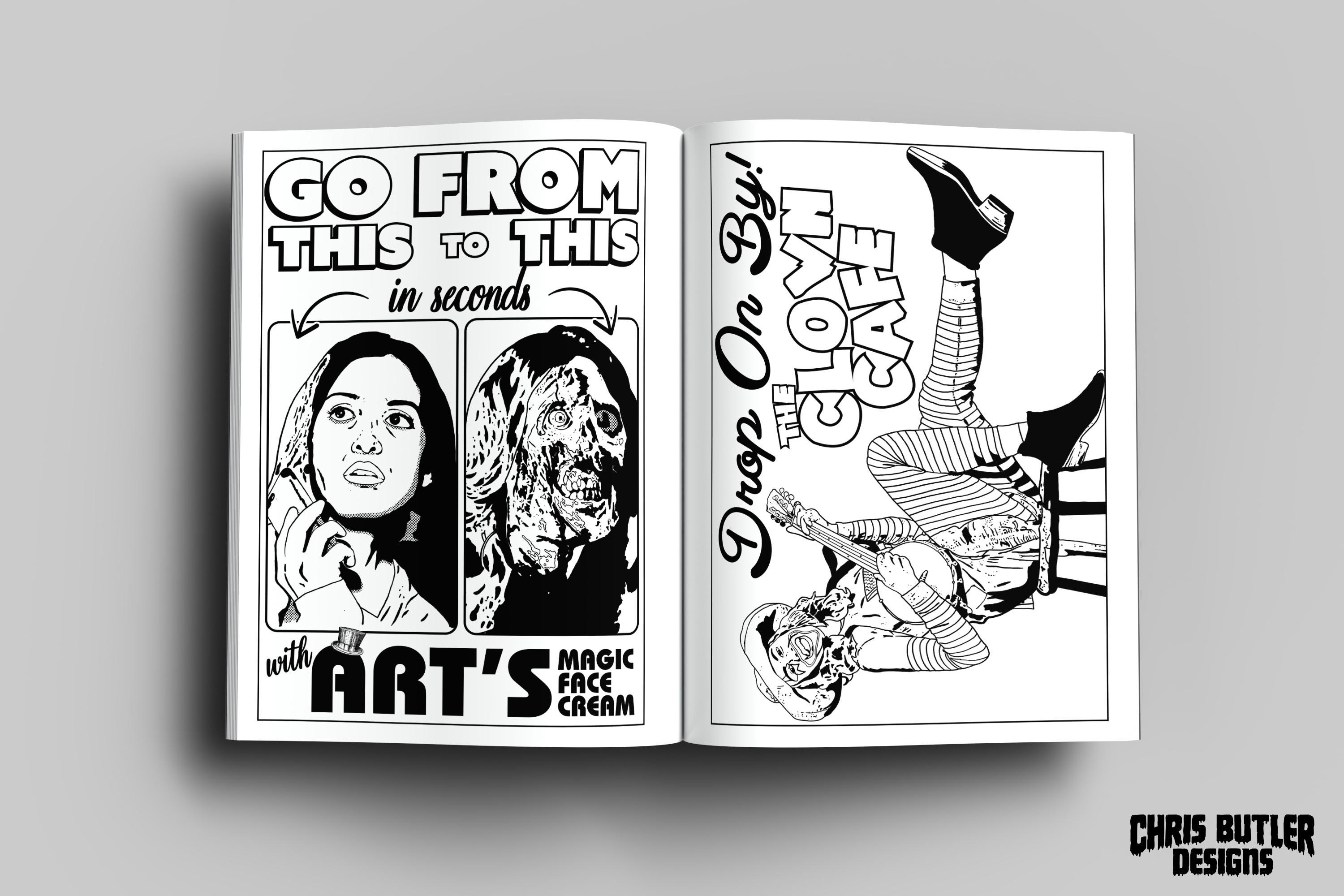 Color the Terrifier EXPANDED EDITION Coloring and Activity Book ...