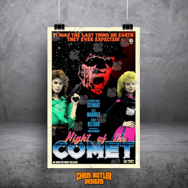 Night of the Comet Poster - Etsy