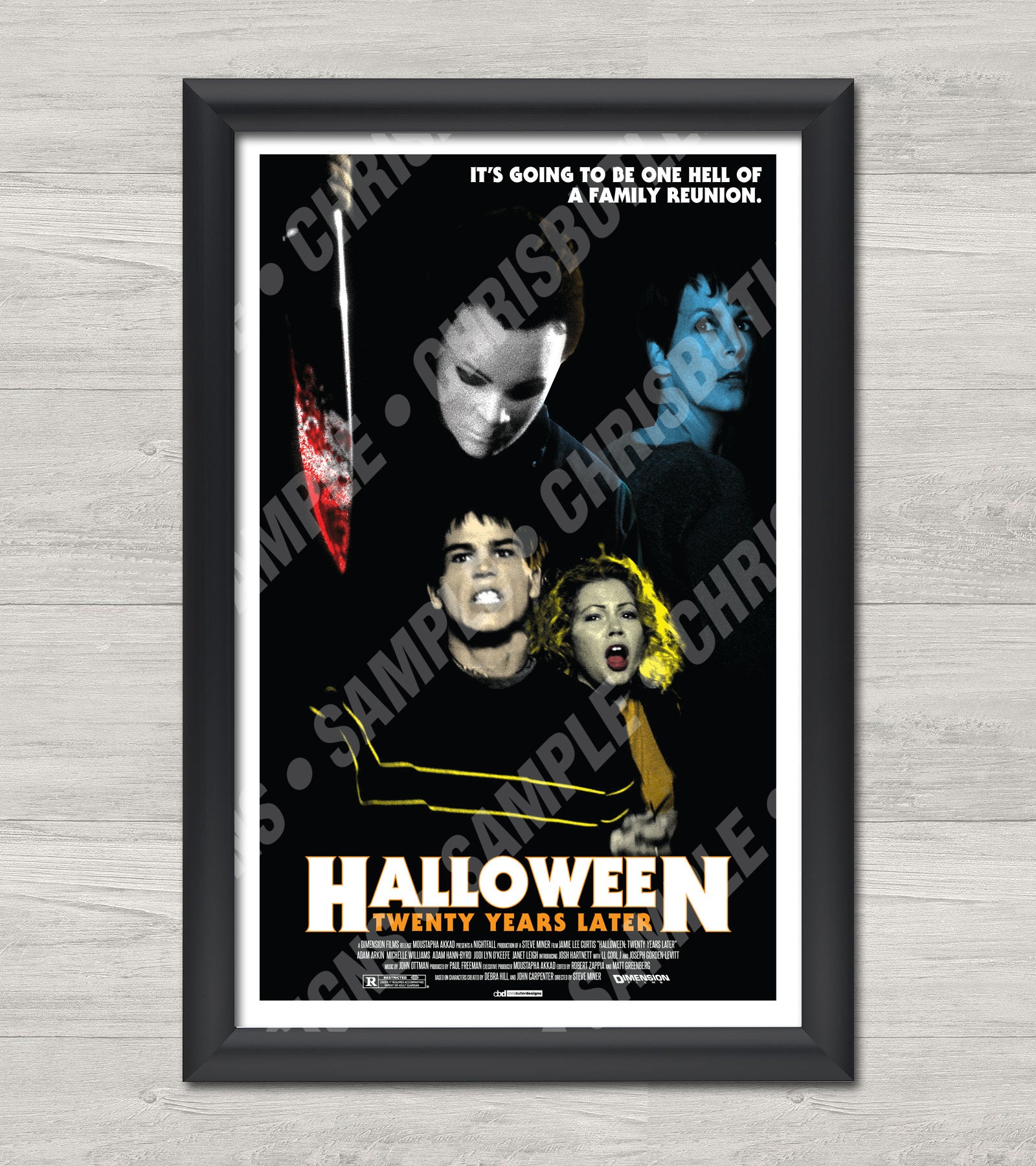 Halloween H20 Movie Poster