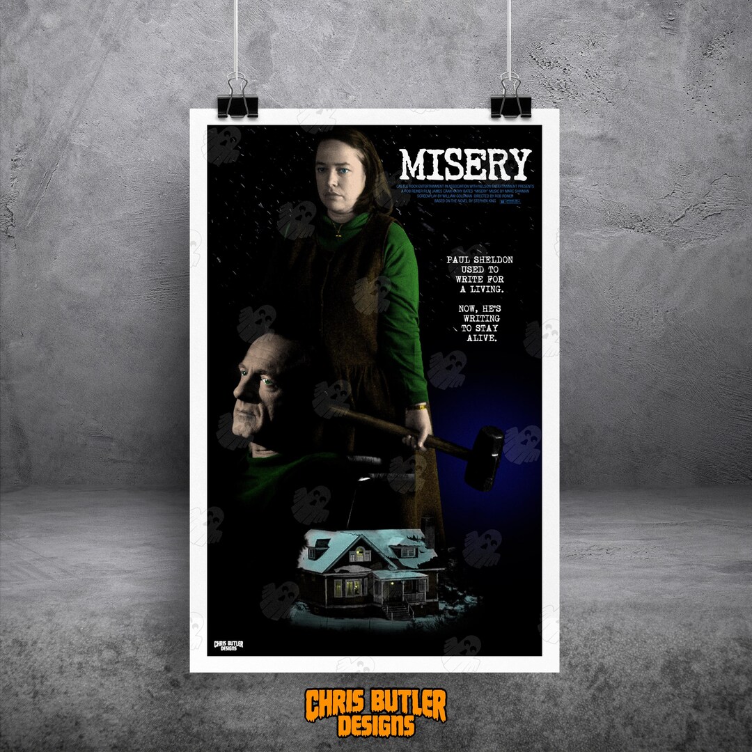Misery 11x17 Movie Poster - Etsy