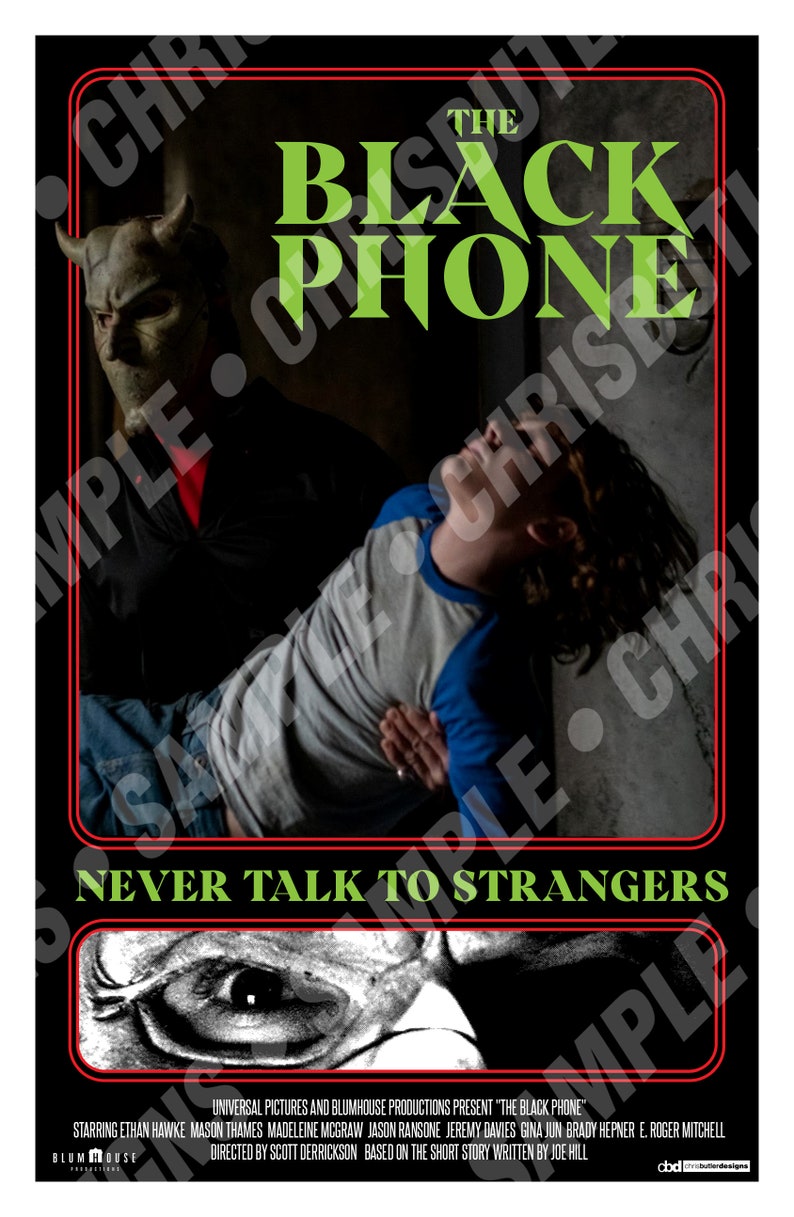 The Black Phone 11x17 Poster - Etsy