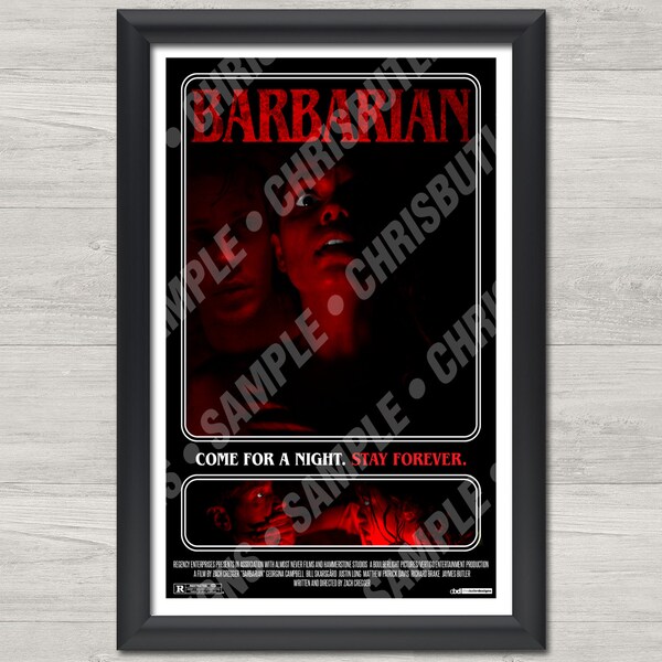 Barbarian Poster - Etsy