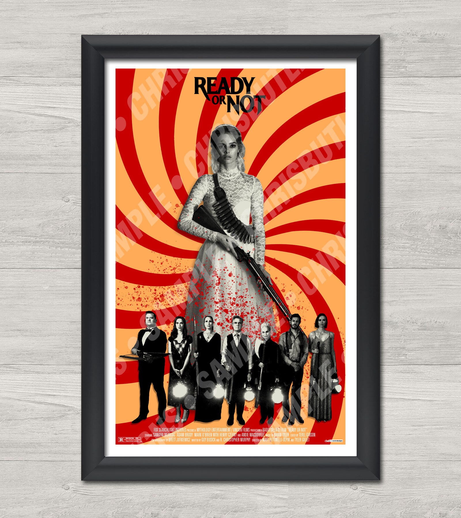 Ready or Not 11x17 Movie Poster - Etsy