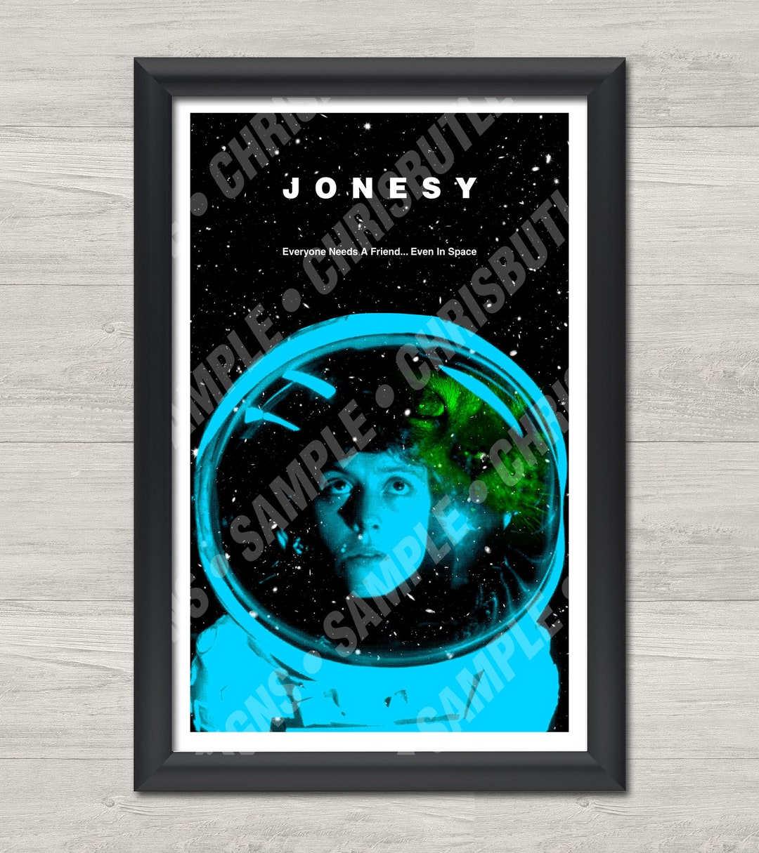Jonesy alien Theme 11x17 Movie Poster - Etsy