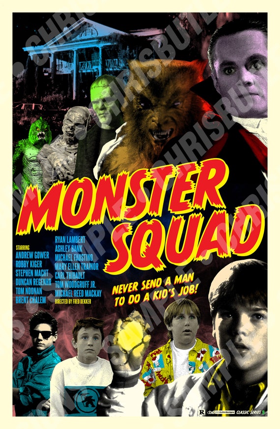 The Monster Squad Poster