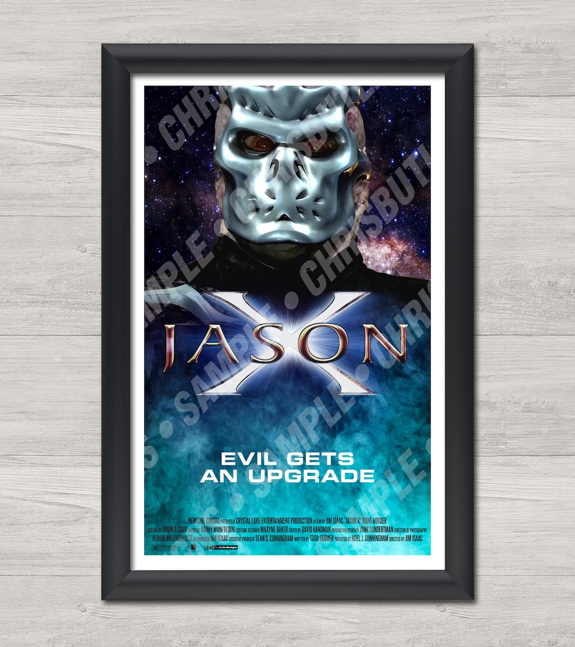 Jason X 11x17 Movie Poster - Etsy