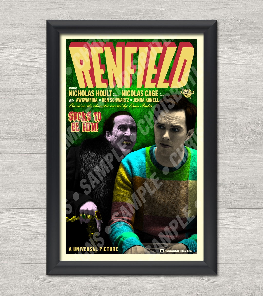 Renfield classic Series 11 11x17 Movie Poster - Etsy