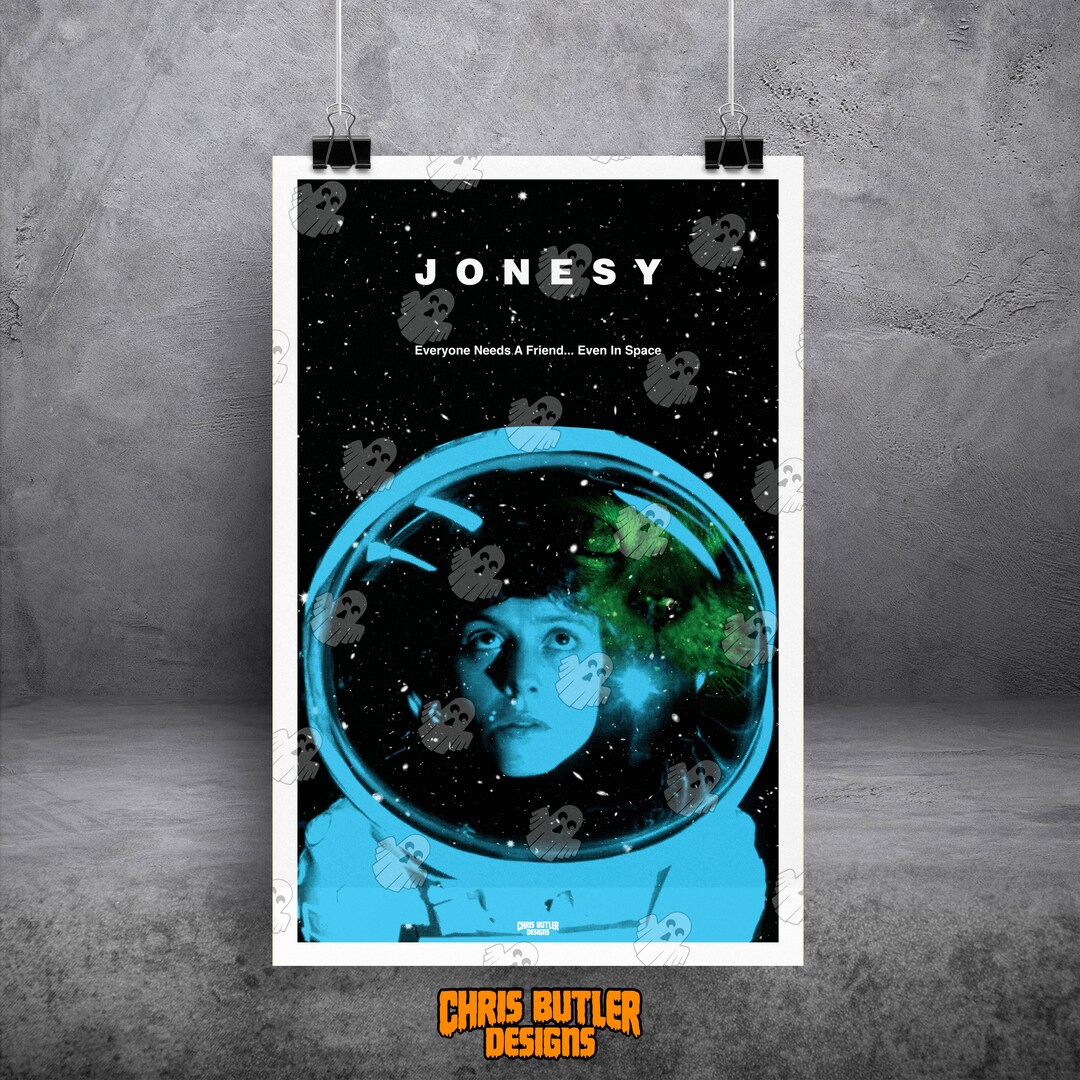 Jonesy (alien Theme) 11x17 Movie Poster - Etsy