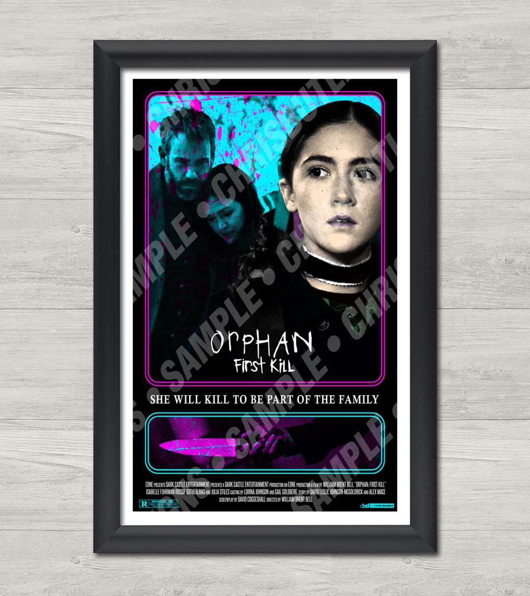 Orphan: First Kill 11x17 Movie Poster - Etsy