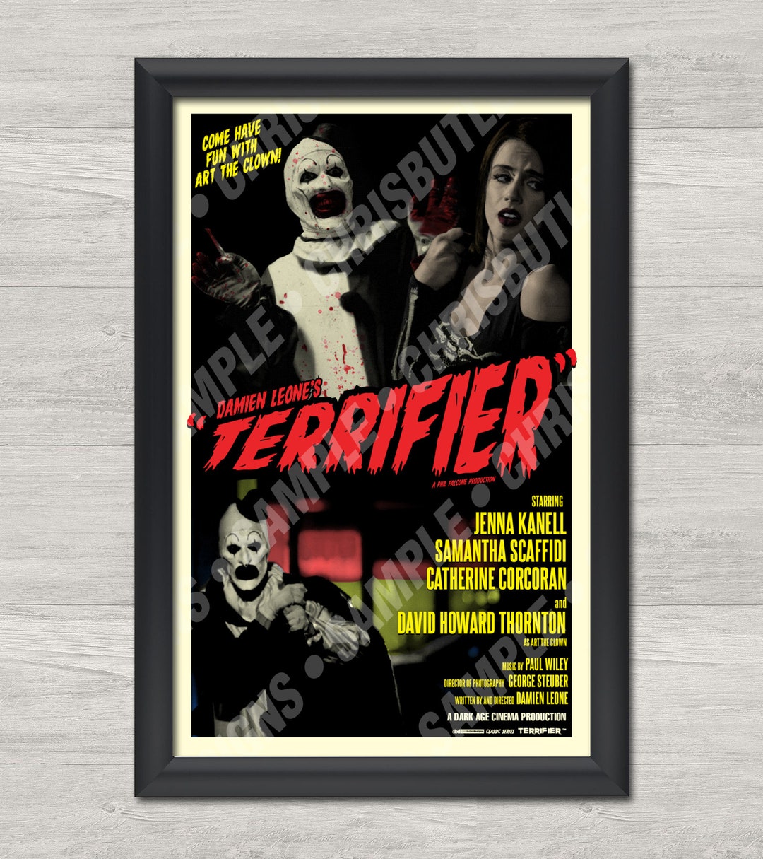 Terrifier Classic Series officially Licensed 11x17 Movie - Etsy