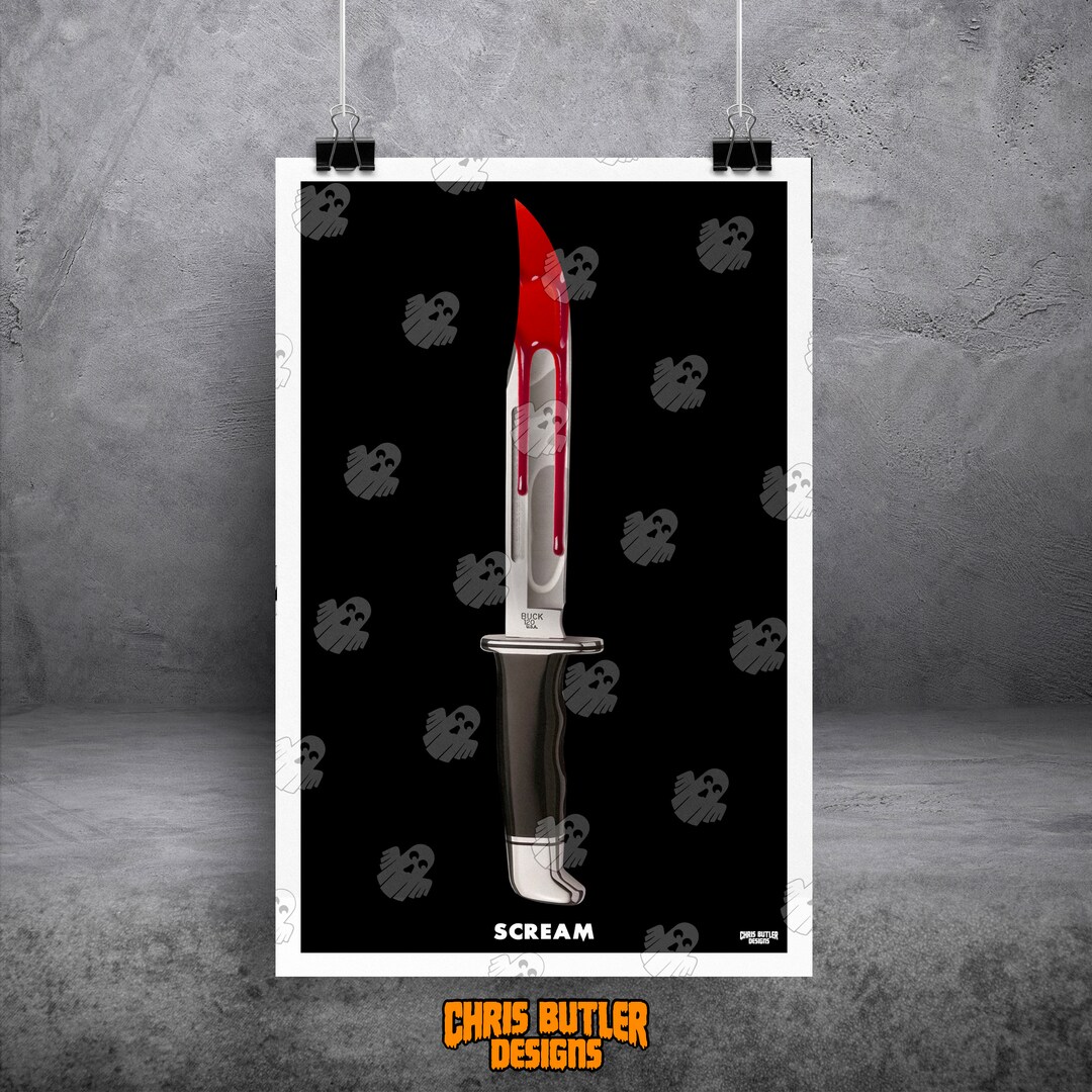 Scream Signature Series 11x17 Alternative Movie Poster - Etsy