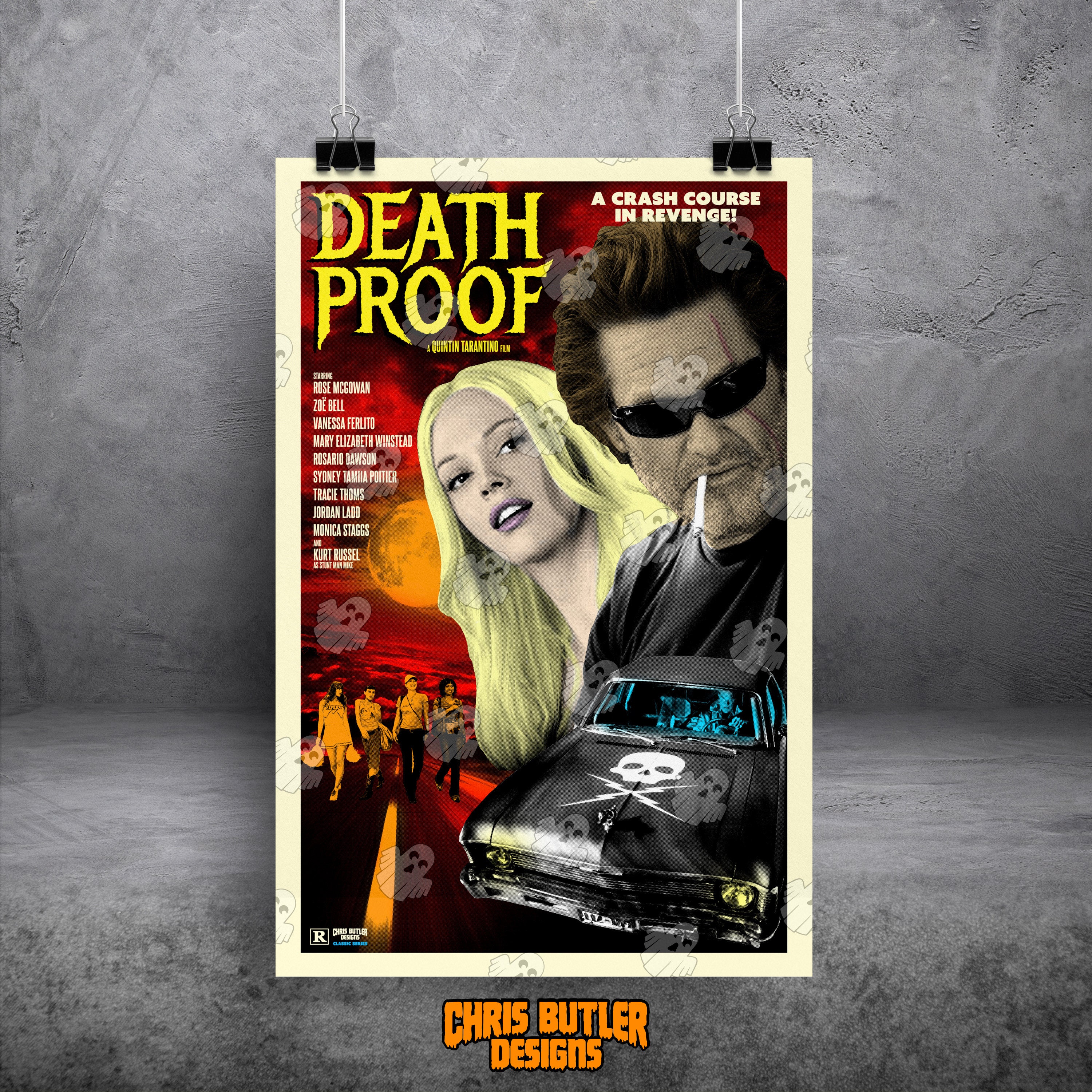 Death Proof Poster Grind House: Death Proof