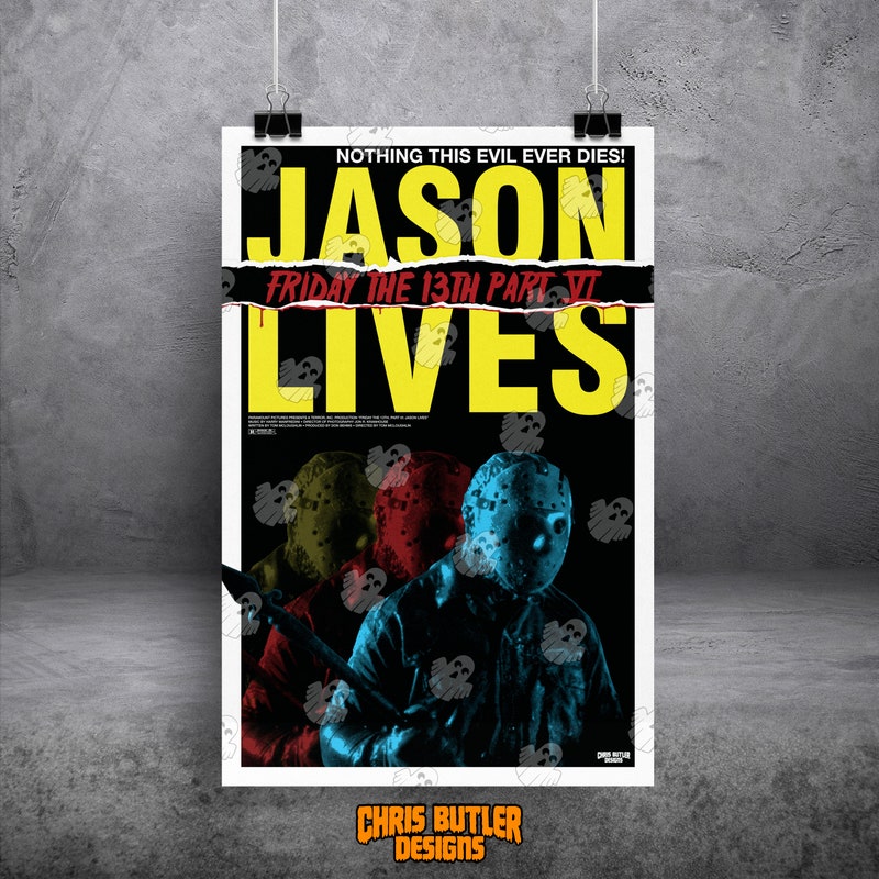 Jason Part 6 Mask - Etsy