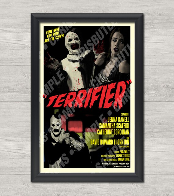 Terrifier classic Series 11x17 Movie Poster - Etsy