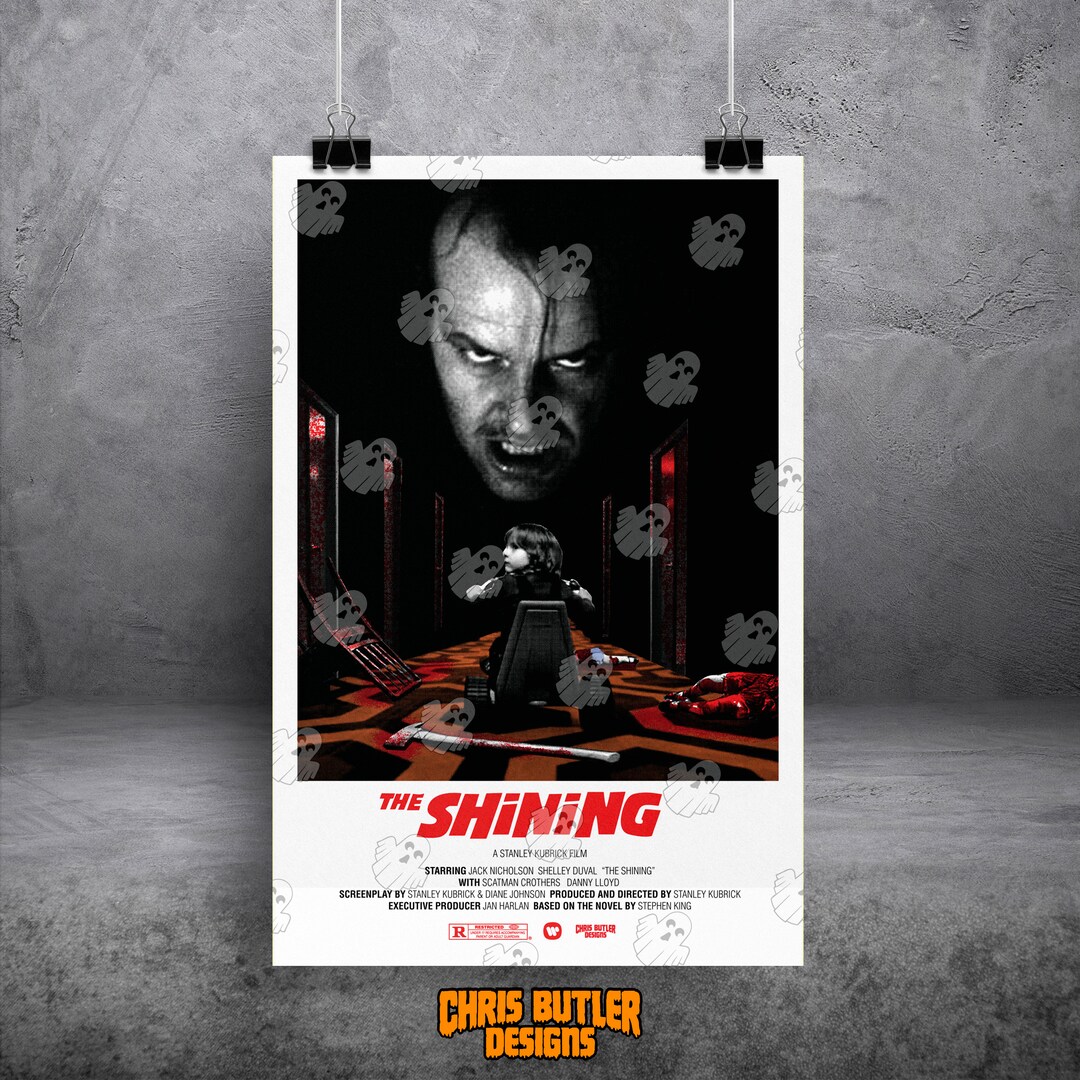The Shining (design 2) 11x17 Movie Poster - Etsy